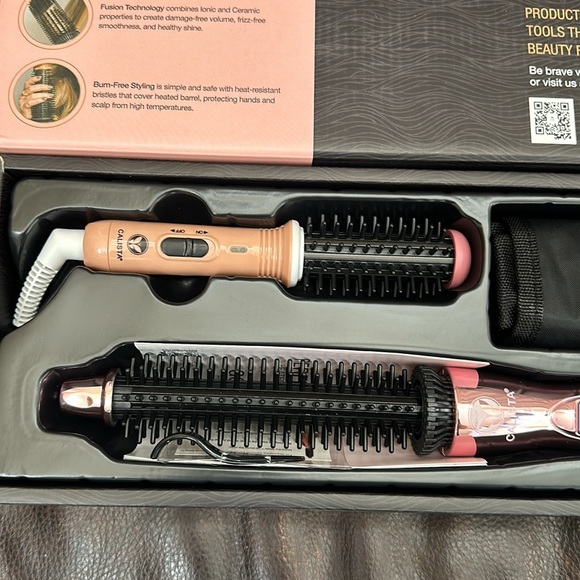 Calista | Hair | Calista Perfecter Pro Heated Round Brush With Gogo Mini Tool Pro Plus | Poshmark